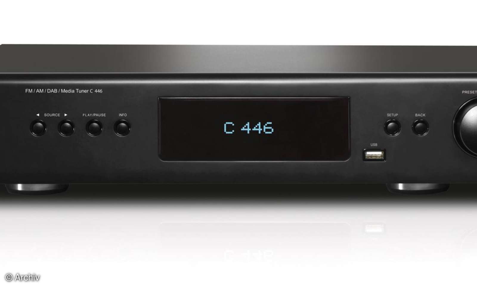 Im Test: Netzwerk-Player NAD C-446 - connect