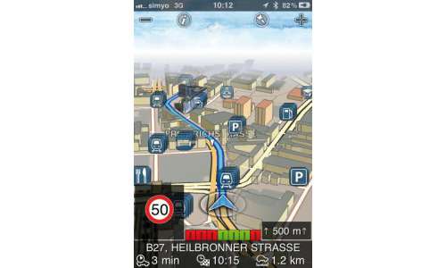 Bosch Navigation für das iPhone im Test - connect