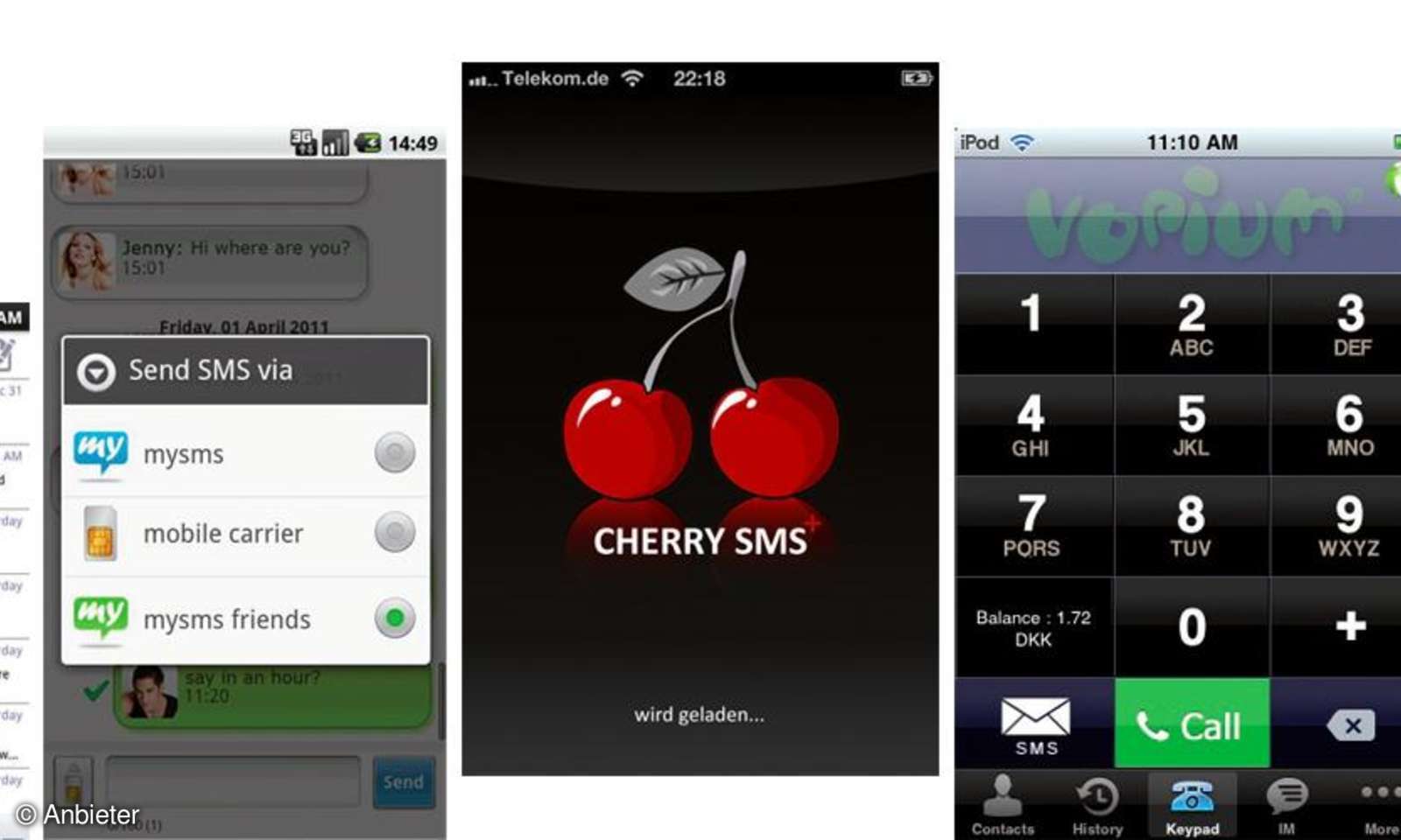 Die besten SMS-Apps zum Geld sparen - connect