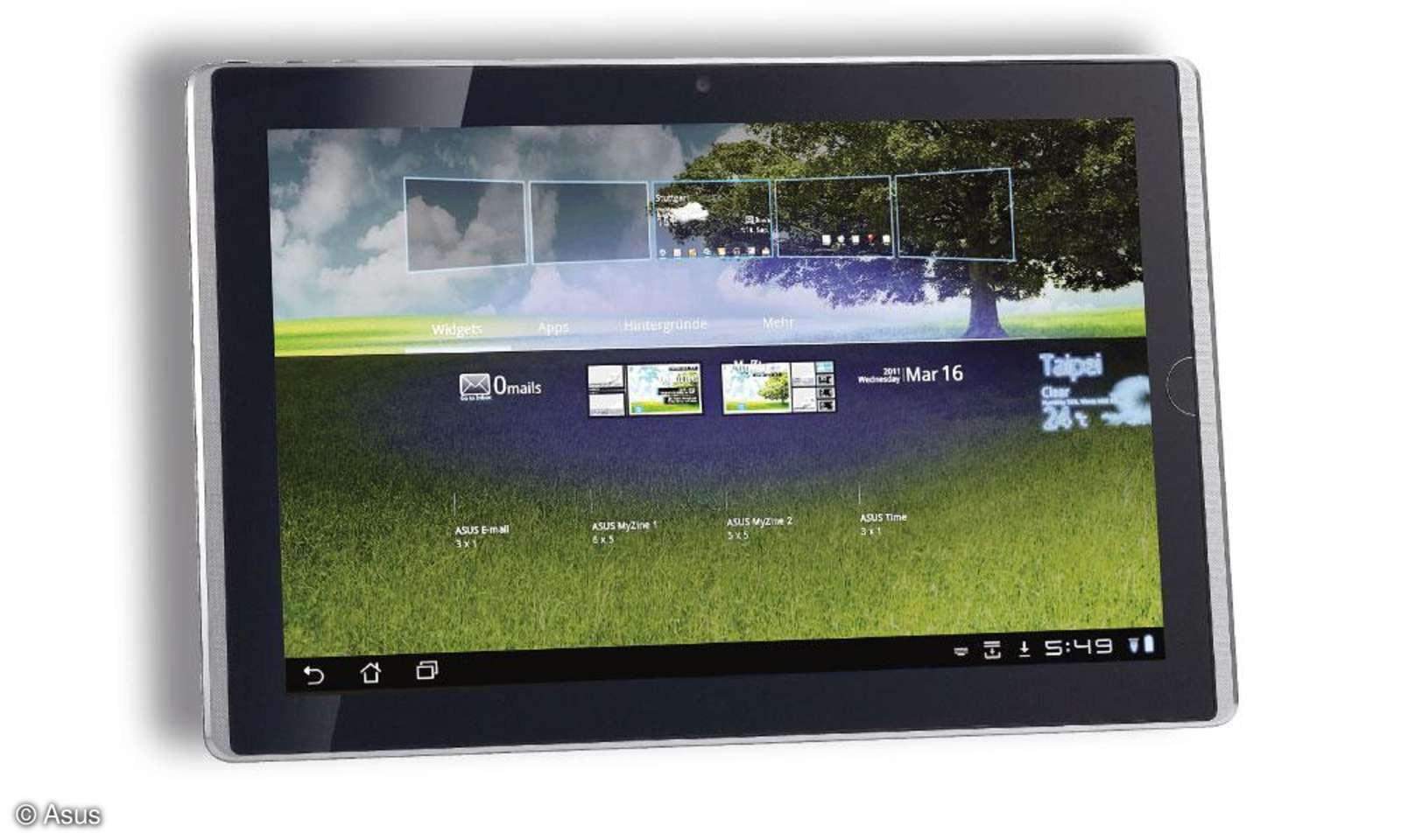 Asus Eee Pad Transformer TF101 Test - connect