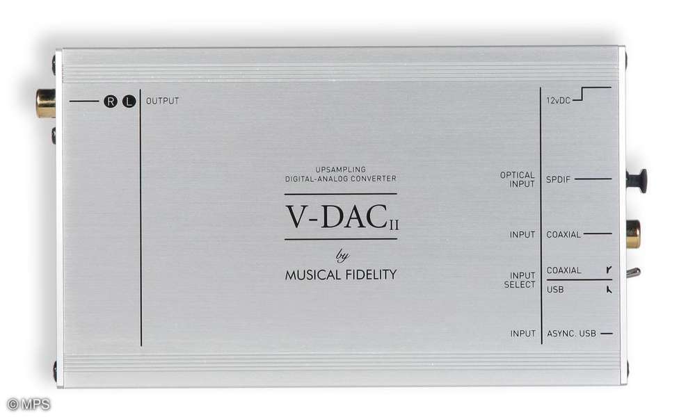 Musical Fidelity V-DAC MKII - connect