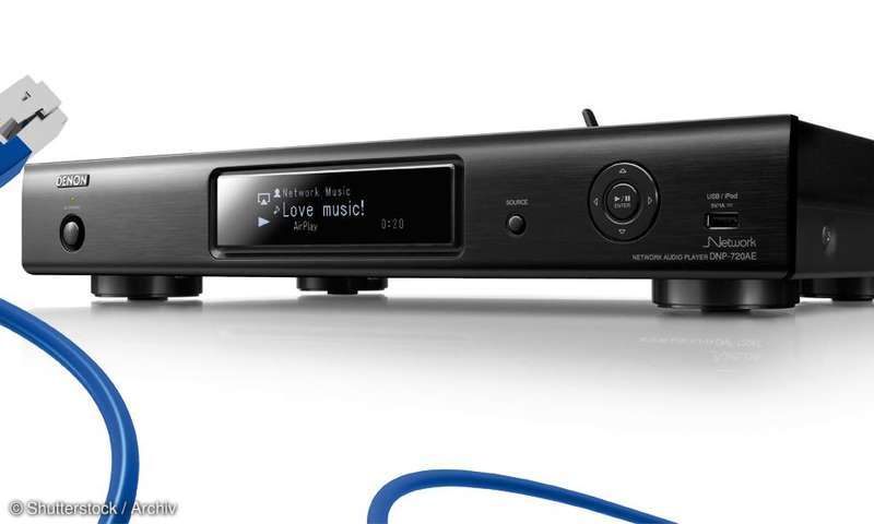 Denon DNP-720 AE - connect