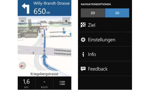 Nokia Navigation im Test - connect