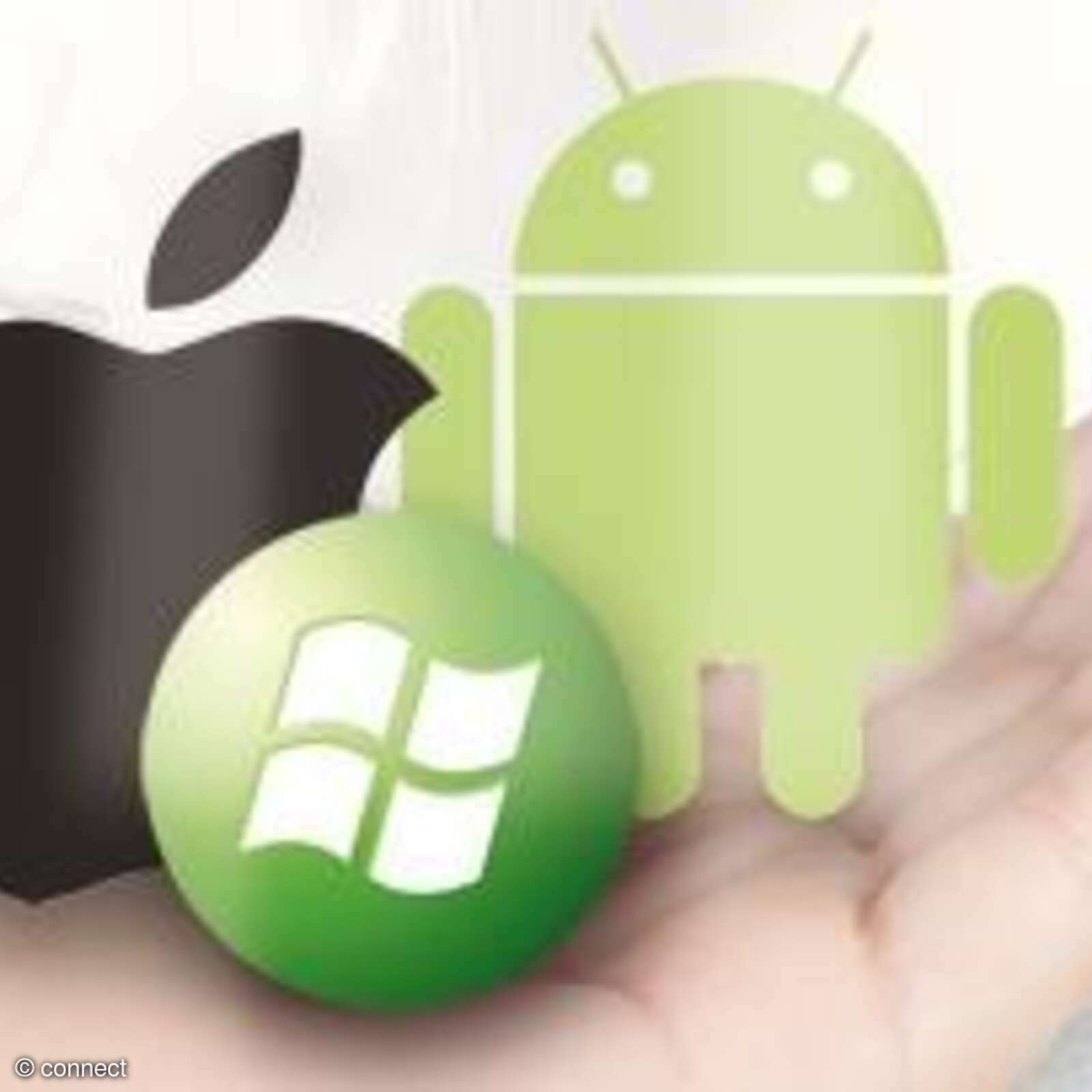 Android 4 und iOS 5 im Vergleich - connect
