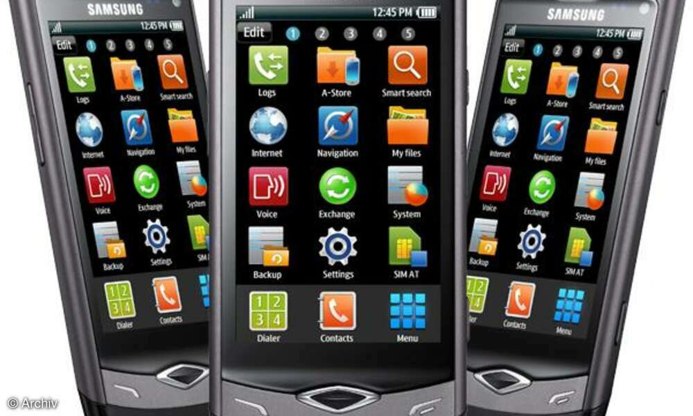 Samsung Wave S8500 - connect