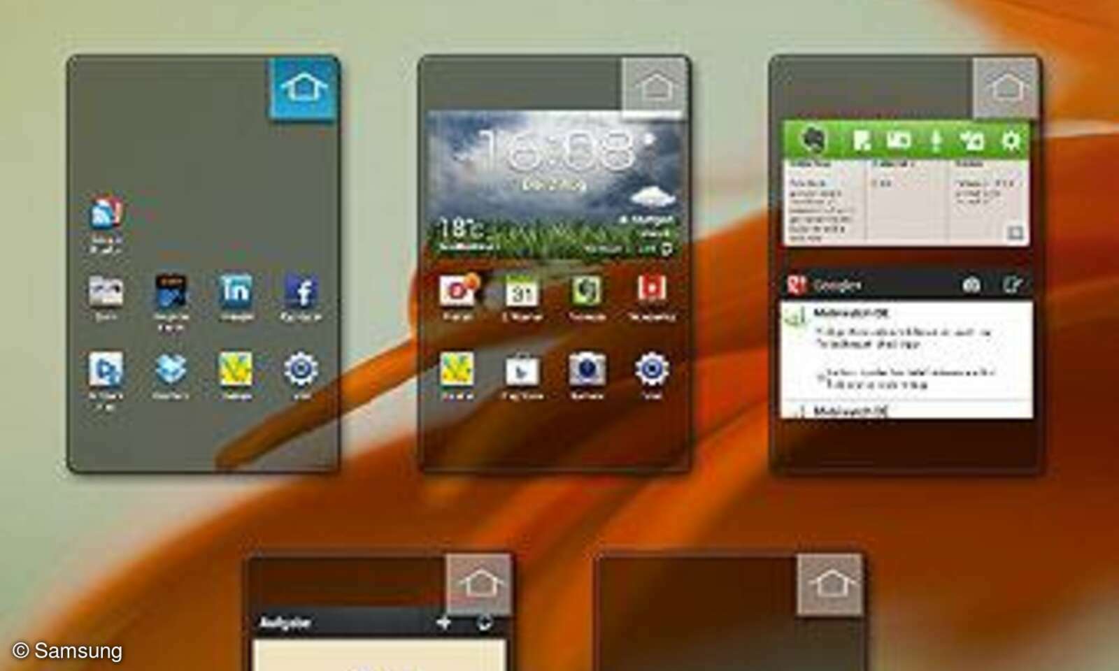 Galaxy S3: Standard-Startbildschirm ändern - connect