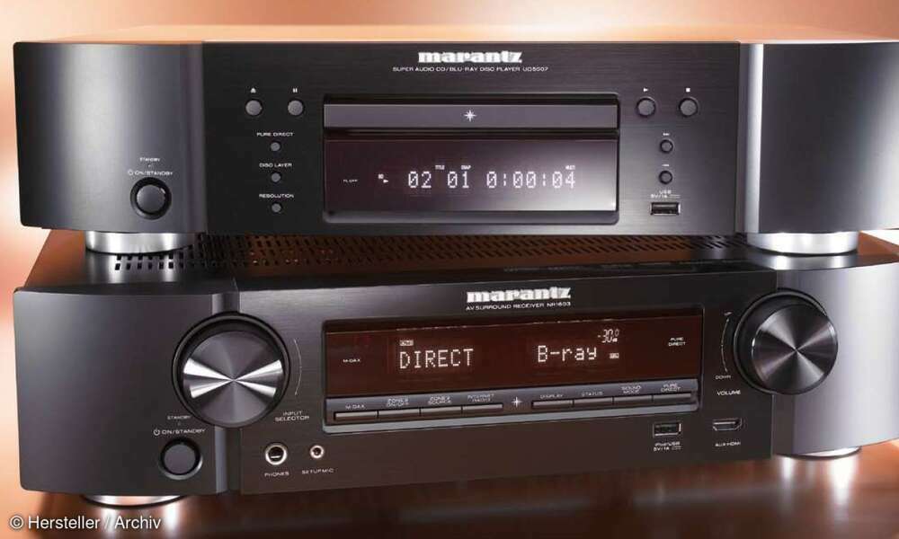 Blu-ray-Player Marantz UD 5005 - connect