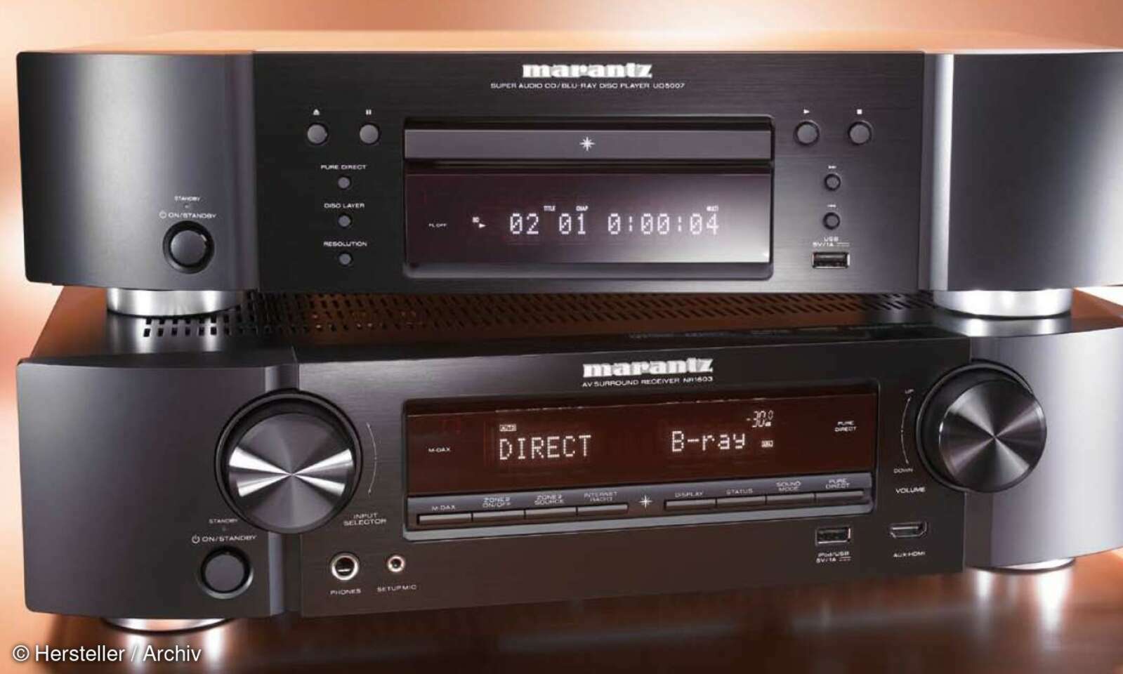 Marantz NR 1603 und UD 5007 im Test - connect