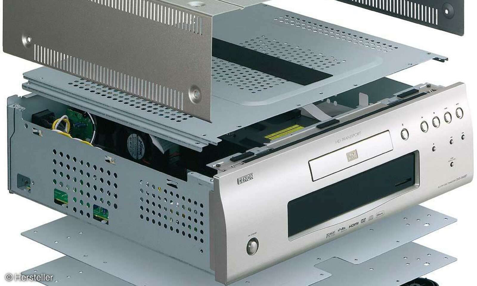 Denon DVD-2500 BT - connect