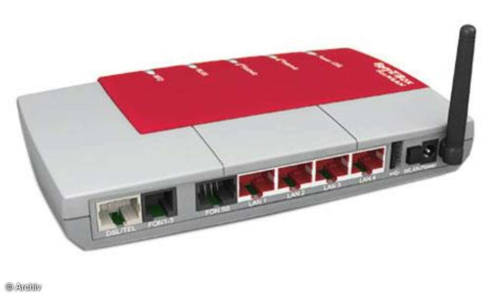 Fritzbox Fon WLAN 7320 - connect