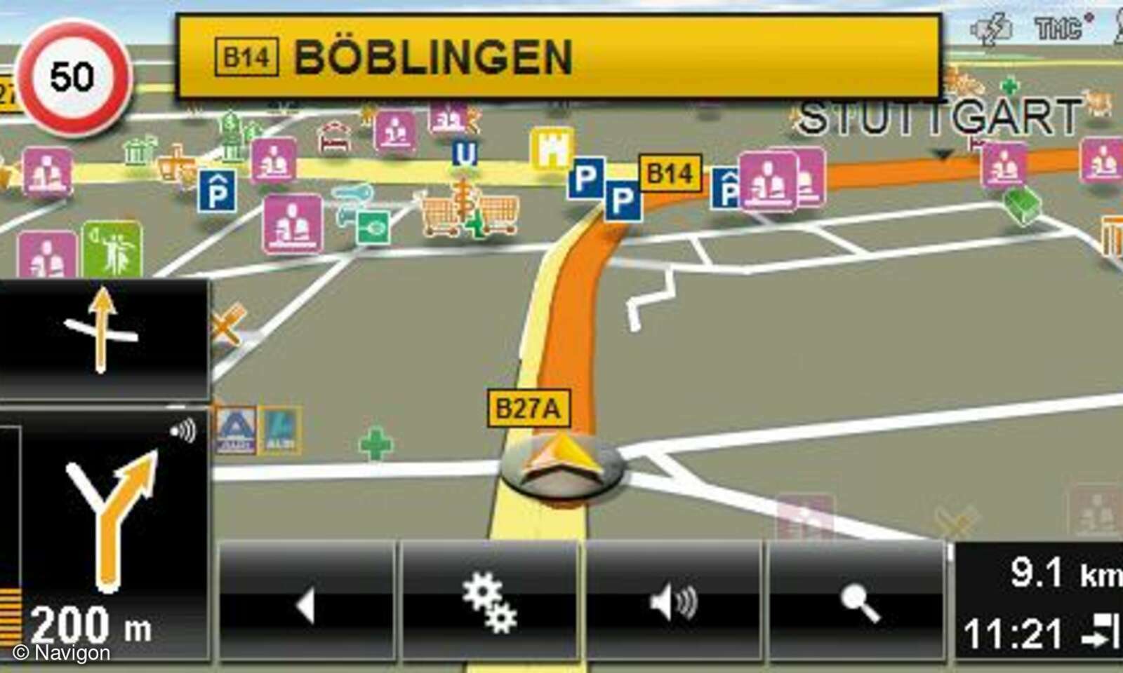 Navigon 70 Plus im Test - connect