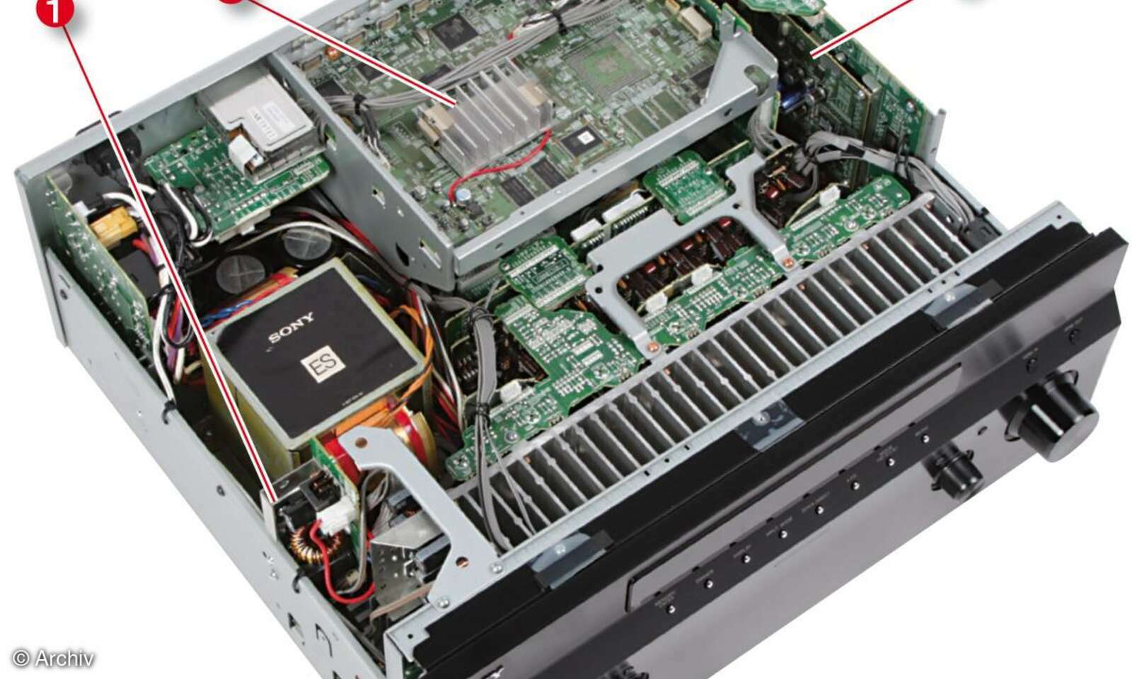 AV-Receiver Sony STR DA 5500 ES - connect