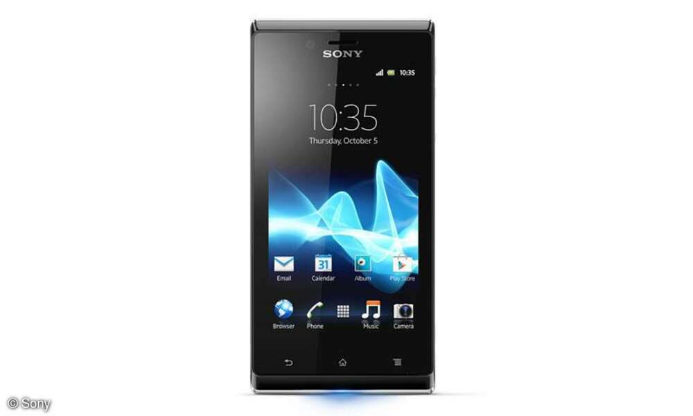 Sony Xperia J im Test - connect