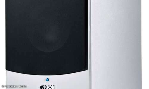 Subwoofer Elac MicroSub - connect