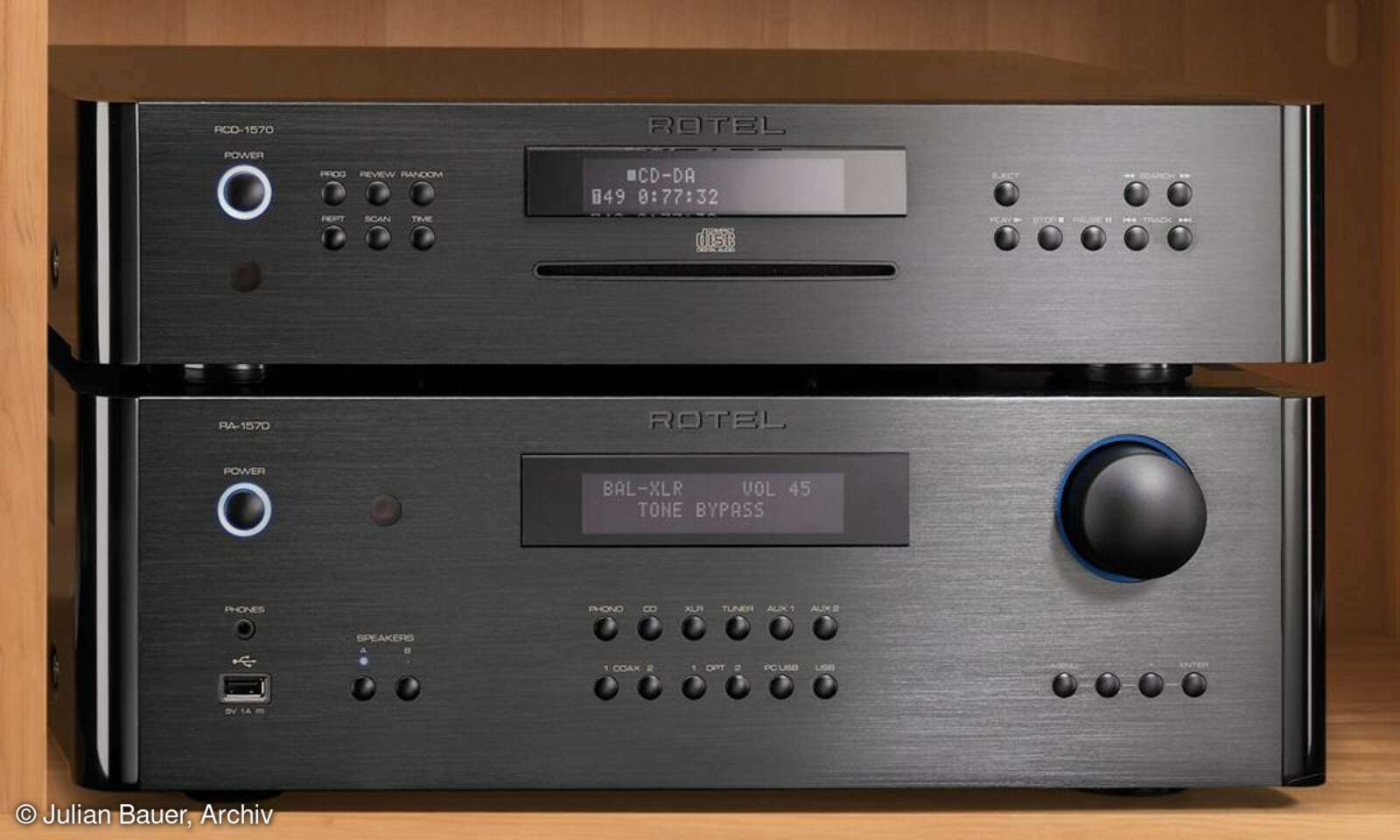 Rotel Michi Q5: Audiophiler CD-Player mit exzellentem DAC und symmetrischem Design - connect