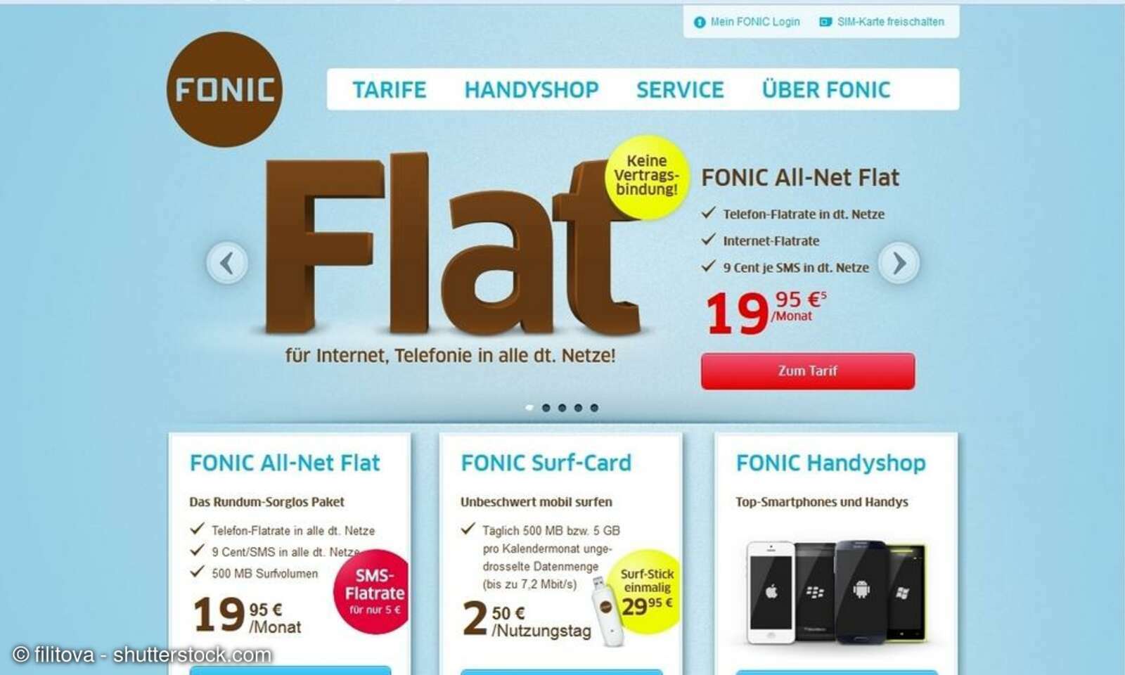 Fonic im Netz-, Tarif- und Service-Test - connect