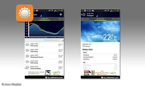 Accu Weather: Die Wetter-App im Test - connect