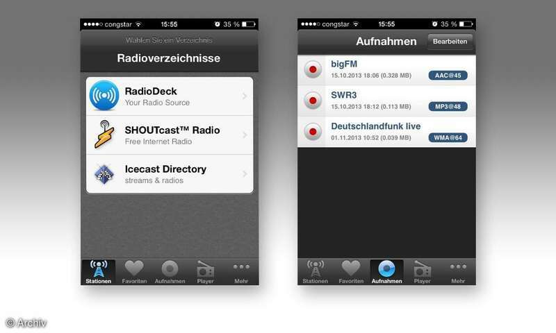 Webradio-App Radiobox im Test - connect