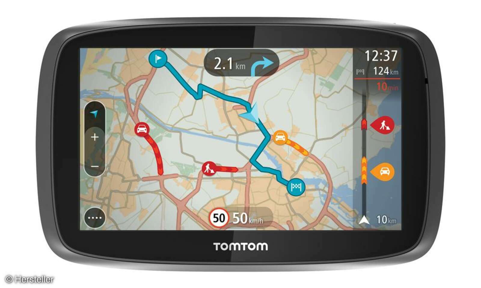 Tomtom Go 500 im Test - connect