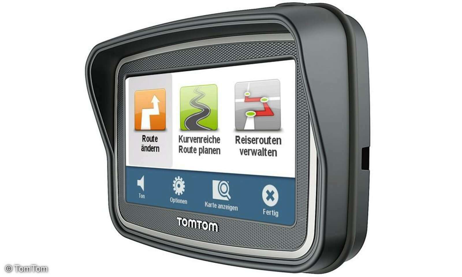 Test: Auf der Piste mit dem Tomtom Rider - connect