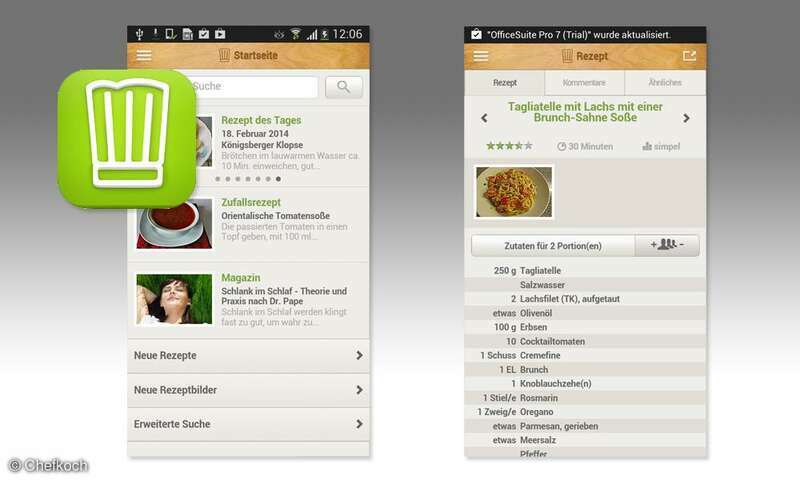 Rezepte App: Chefkoch.de im Test - connect