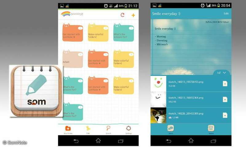 SomNote: Notiz-App für iOS und Android im Test - connect